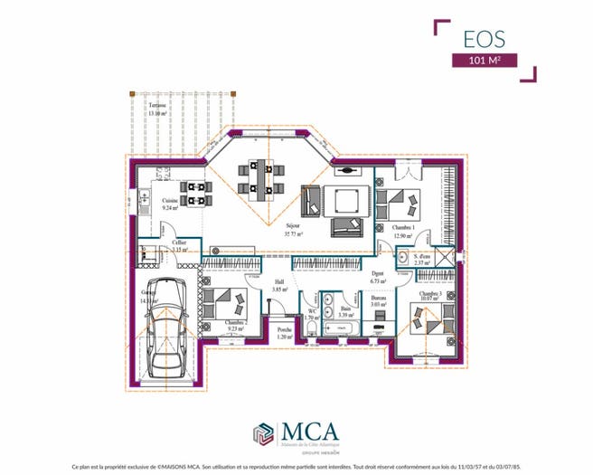 Maisons à vendre et appartements à louer - 3