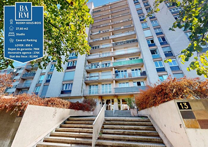 Appartement 1 pièce à louer - Rosny-sous-Bois, Centre-ville