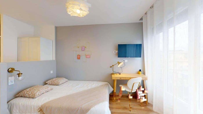 Abbaye, Grenoble - Appartement 1 pièce à louer