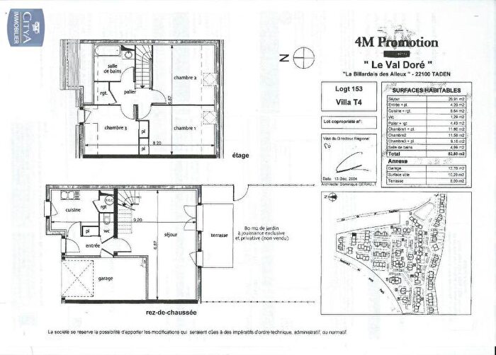 Maison à louer - Taden - 4 pièces - 3 chambres