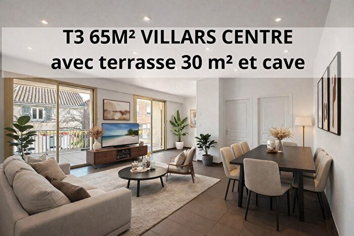 Appartement à vendre - Villars-les-Dombes - 3 pièces - 2 chambres