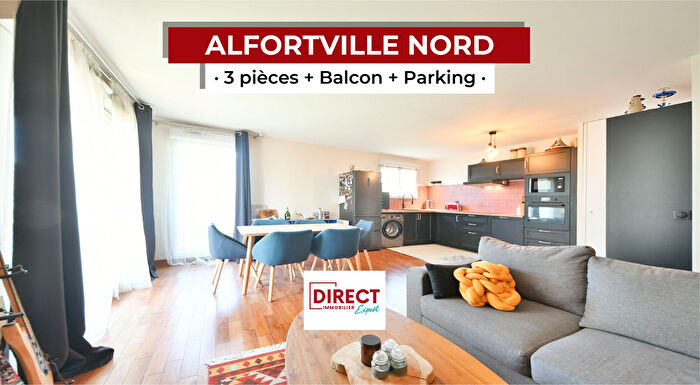 Alfortville, Mairie, Gare - Appartement 3 pièces à vendre