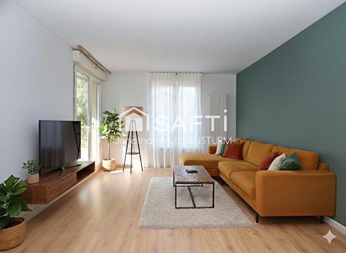 Appartement à vendre - Illkirch-Graffenstaden, Sud - 3 pièces - 2 chambres