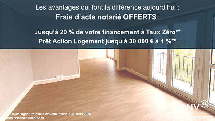 Appartement à vendre - Saint-Dizier, Kennedy - 3 pièces - 2 chambres