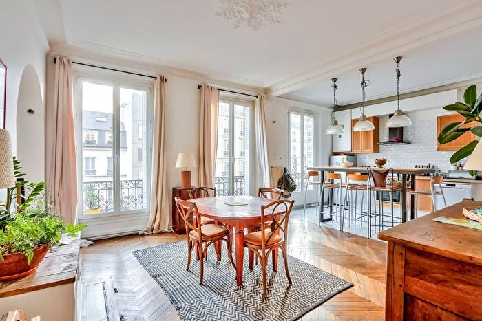 Appartement à louer - La Chapelle-Marx Dormoy, Paris ème arrondissement - 4 pièces - 3 chambres