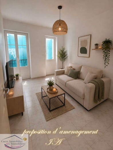 Cuers : Appartement 3 pièces à louer