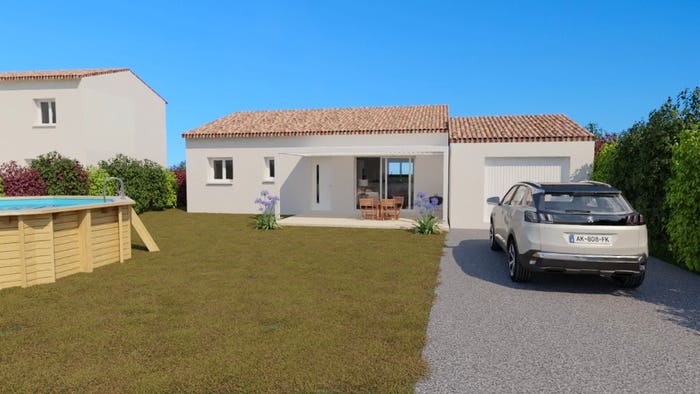 Maison 4 pièces à vendre à Barjac