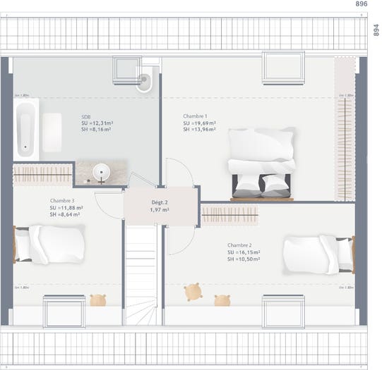 Maisons à vendre et appartements à louer - 3