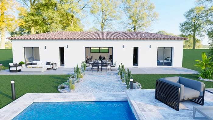 Les Vans : Maison 4 pièces à vendre