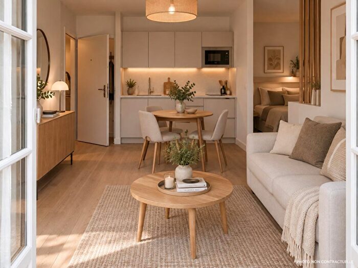 Neuilly-sur-Seine, Plaine des Sablons - Appartement 1 pièce à vendre