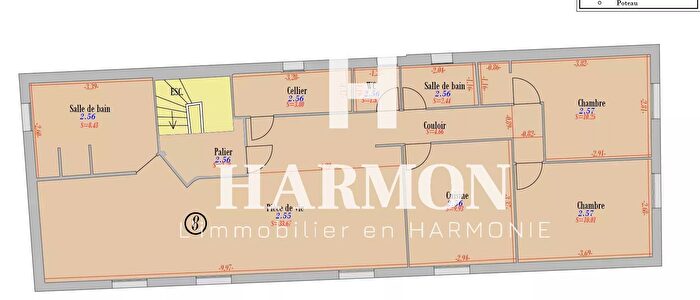 Appartement à vendre - Artix - 4 pièces - 2 chambres