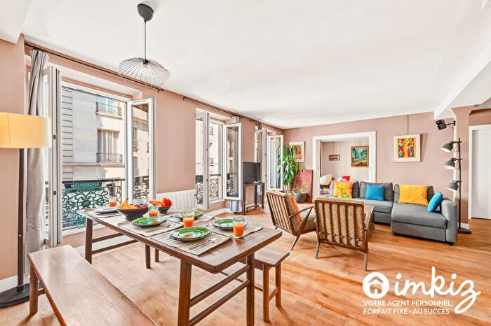 Appartement 4 pièces à Paris 10ème, Porte Saint-Martin, Paradis, à vendre