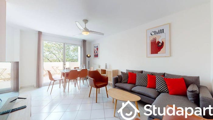Appartement 1 pièce à Alco, Montpellier, à louer