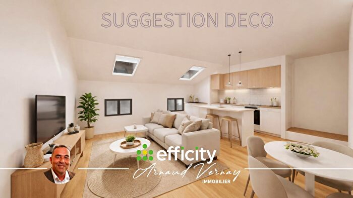 Appartement à vendre - Tarare - 4 pièces - 2 chambres