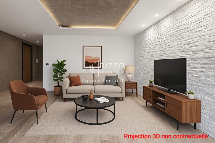 Appartement à vendre - Sergy - 3 pièces - 2 chambres