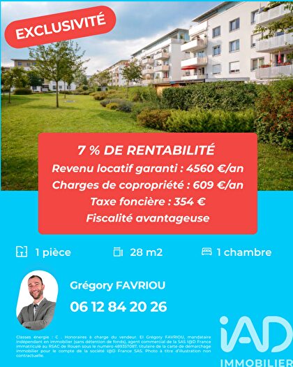 Appartement à vendre - Nantes, Ile de Nantes - 1 pièce