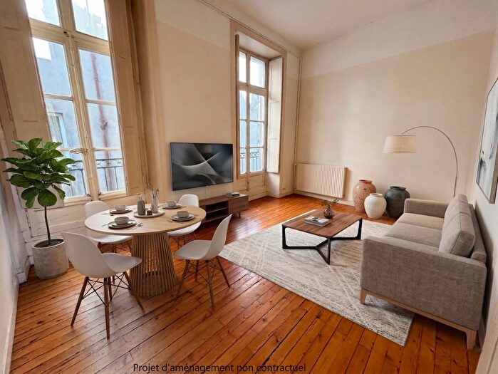 Nantes, Centre-ville : Appartement 3 pièces à louer