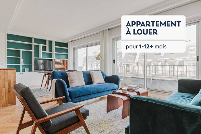 Appartement à louer - Pereire-Malesherbes, Paris ème arrondissement - 3 pièces - 2 chambres