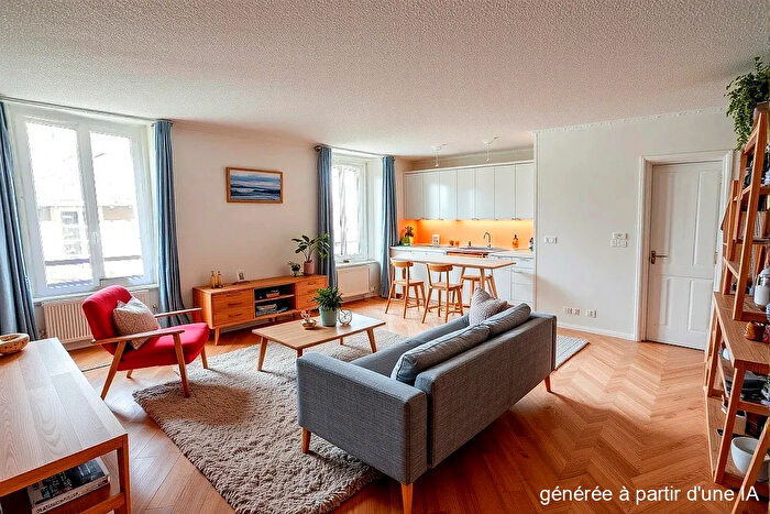 Appartement à vendre - Nantes, Monselet - 4 pièces - 3 chambres