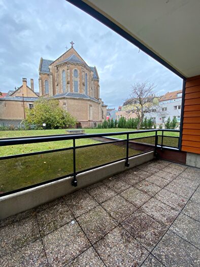 Appartement à louer - Riedisheim, Sud - 3 pièces - 2 chambres