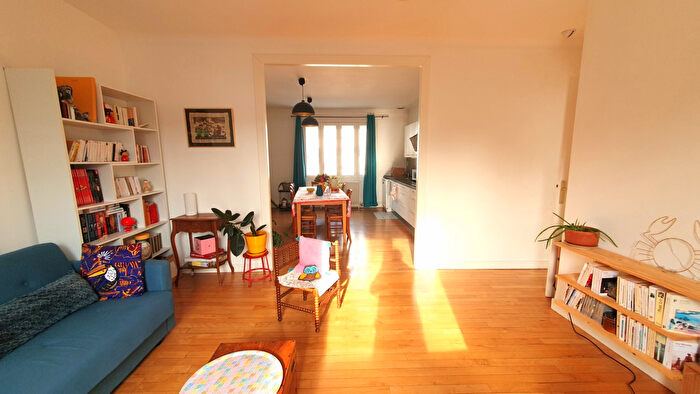 Appartement à louer - Nantes, Sainte-Thérèse, Rond-Point de Vannes - 4 pièces - 2 chambres