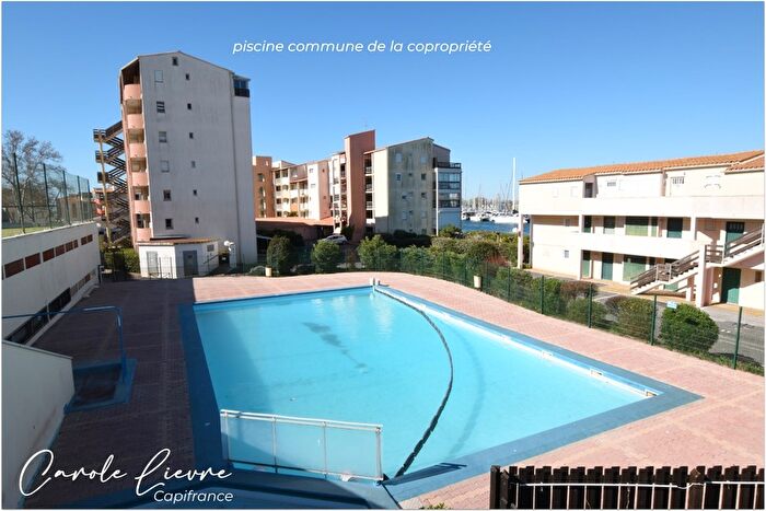 Appartement à vendre - Agde, Le Cap dAgde - 1 pièce