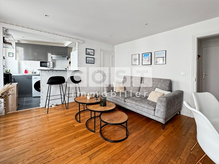Asnières-sur-Seine, Centre-ville - Appartement 2 pièces à vendre