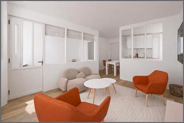 Appartement à vendre - Levallois-Perret, Trézel - 2 pièces - 1 chambre