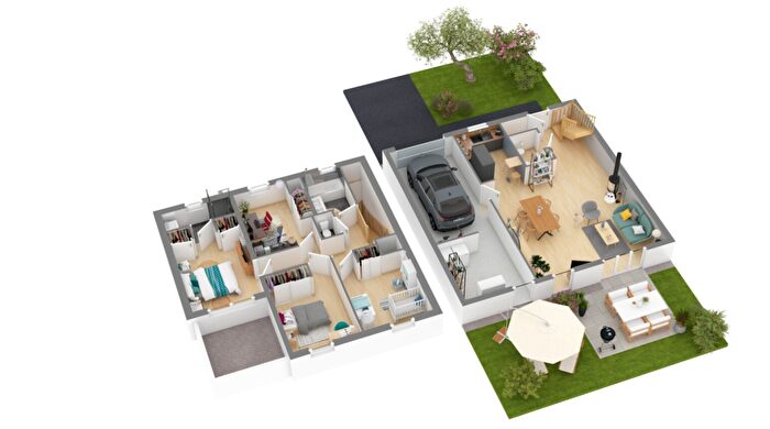Maison 5 pièces à louer à Le Bourg-Dun