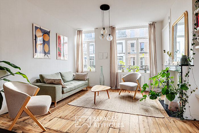 Maison à vendre - Lille, Wazemmes - 4 pièces - 3 chambres