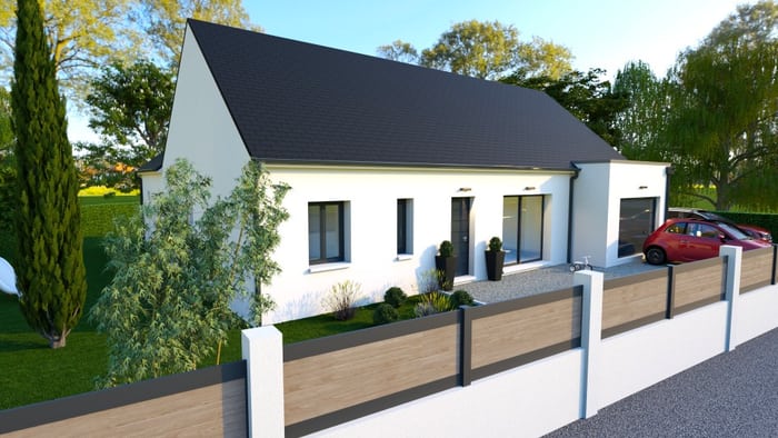 Maison 4 pièces à vendre - Saint-Marcel