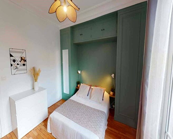 Appartement à louer - Auteuil Nord, Paris ème arrondissement - 1 pièce