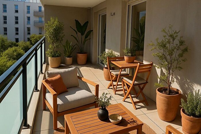 Appartement à vendre - Marseille e  - 3 pièces - 2 chambres