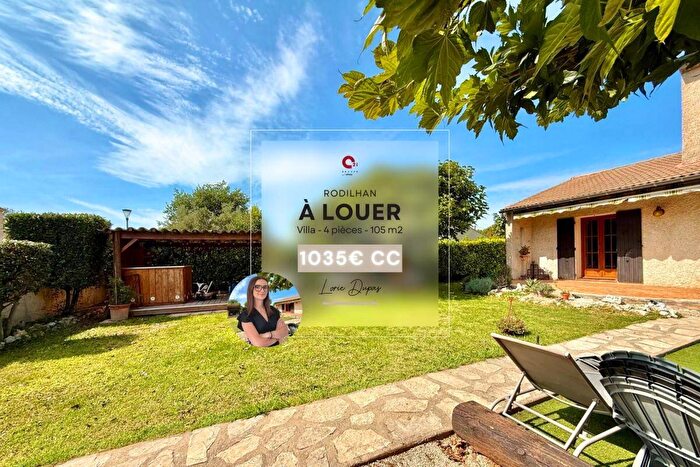 Maison à louer - Rodilhan - 4 pièces - 3 chambres