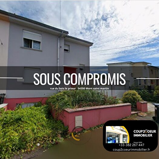 Maison à vendre - Mont-Saint-Martin - 4 pièces - 2 chambres