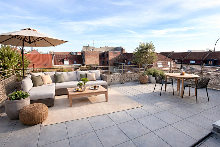 Appartement à vendre - Marcq-en-Bar ul, Pont, Montplaisir - 4 pièces - 3 chambres