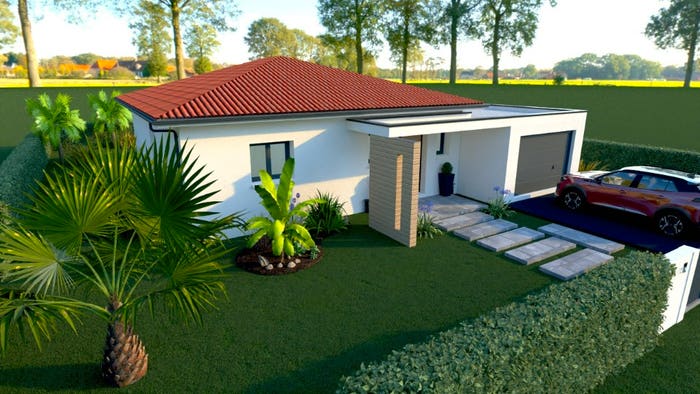 Maison 4 pièces à vendre - Villeneuve-la-Rivière