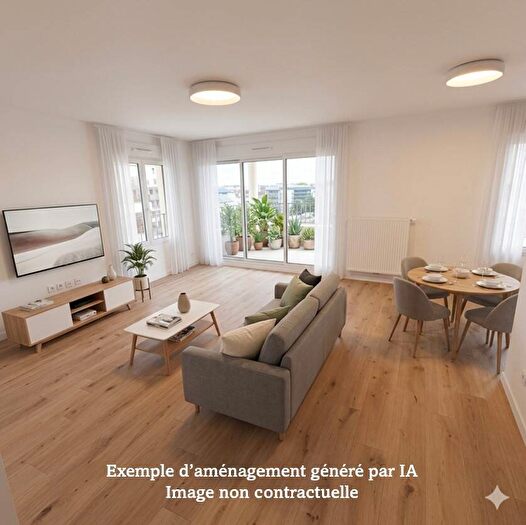 Appartement à louer - Bordeaux - 4 pièces - 3 chambres