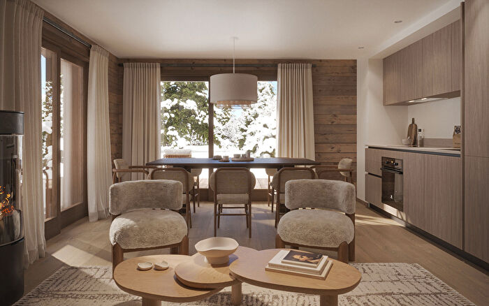 Appartement à vendre - Megève, Rochebrune - 3 pièces - 2 chambres