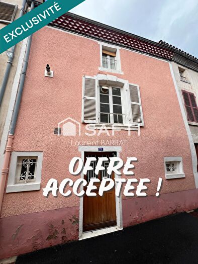 Maison à vendre - Issoire, Centre-ville, Barrière - 4 pièces - 3 chambres