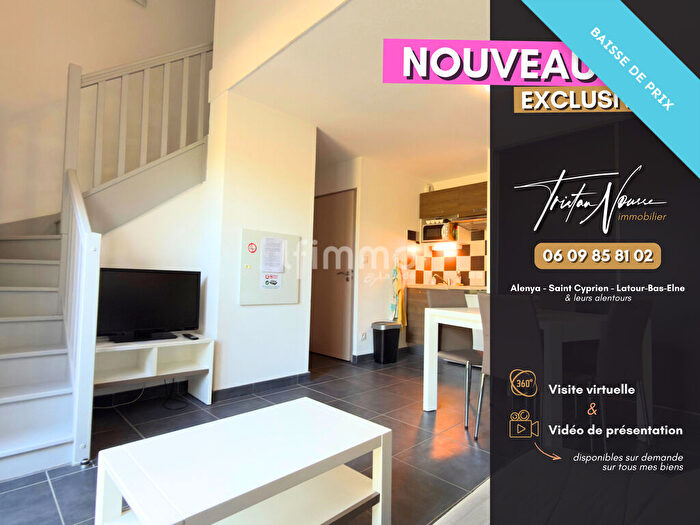 Maison 2 pièces à Latour-Bas-Elne, à vendre