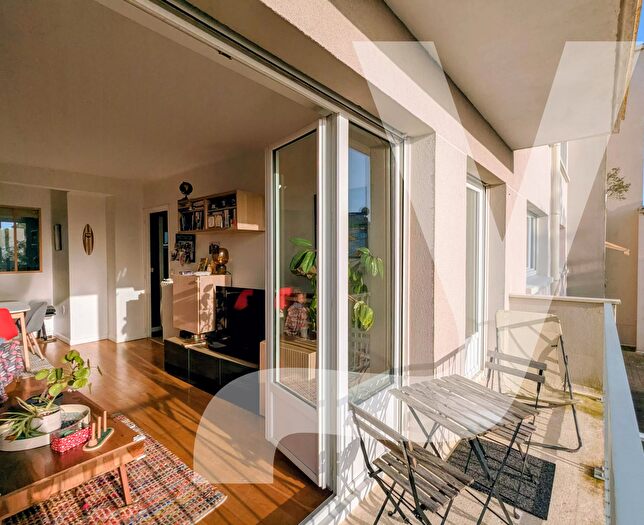 Appartement à vendre - Nantes, Sainte-Thérèse, Rond-Point de Vannes - 4 pièces - 3 chambres