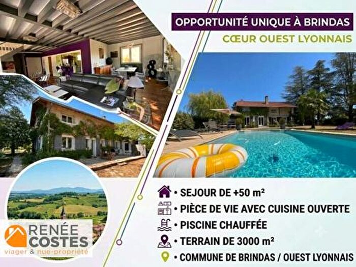 Brindas : Maison 9 pièces à vendre