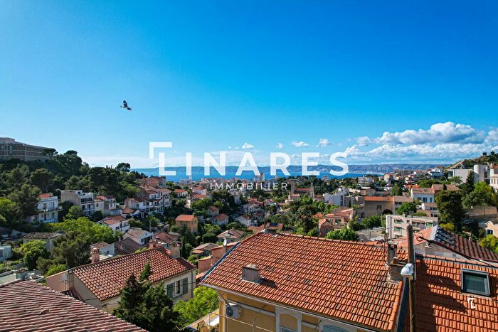 Marseille 7ème, Roucas Blanc : Maison 4 pièces à vendre