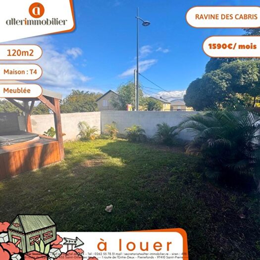 Maison 4 pièces à louer - Saint-Pierre