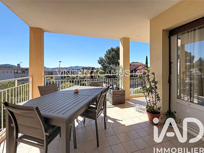 Sanary-sur-Mer, La Poussarague : Appartement 3 pièces à vendre