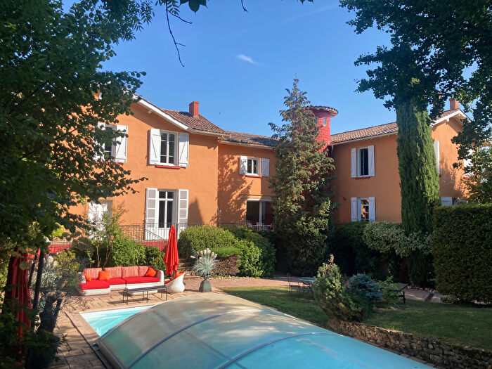 Maison à vendre - Lacenas - 13 pièces - 6 chambres