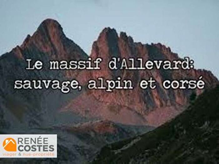 Maison à vendre - Saint-Pierre-dAllevard - 3 pièces - 1 chambre