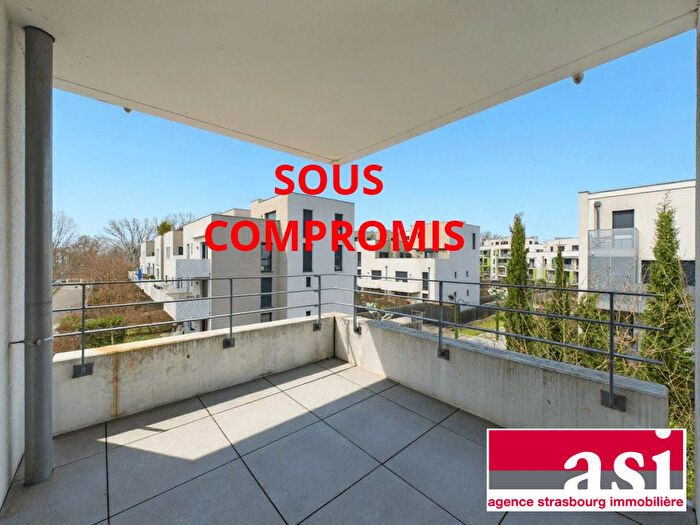 Appartement à vendre - Hoenheim - 2 pièces - 1 chambre