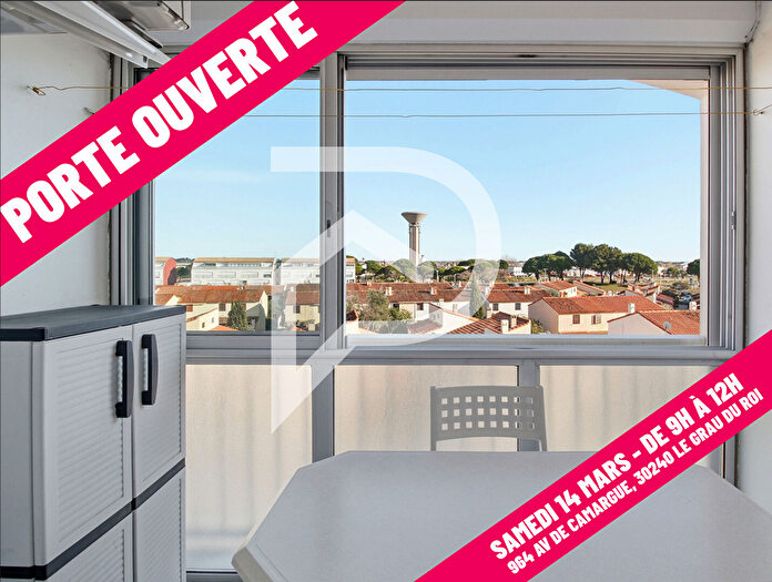 Appartement à vendre - Le Grau-du-Roi, Port Royal, Plage Rive Gauche - 2 pièces - 1 chambre